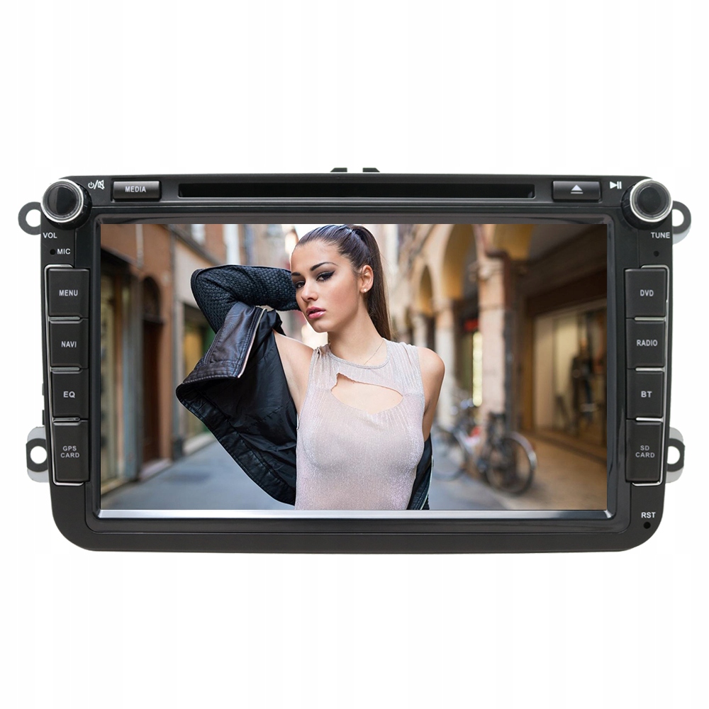 RADIO 2 DIN ANDROID VW GOLF V VI PASSAT B6 SKODA - 10535730931 - oficjalne archiwum Allegro