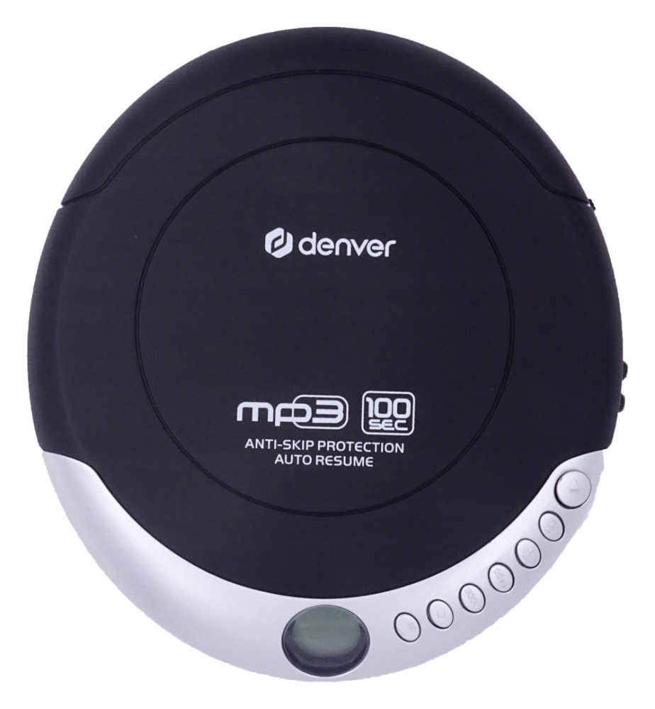 Denver DMP-391 - Discman - CD, MP3 z funkcją antis - 12284112051 - oficjalne archiwum Allegro