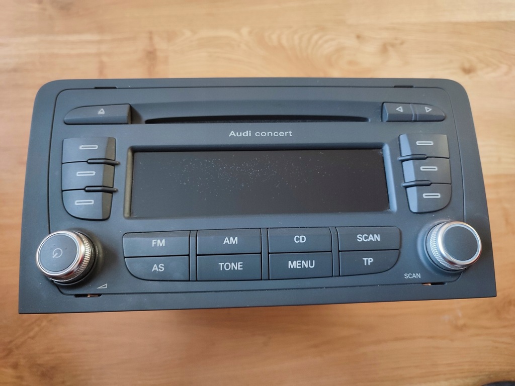 RADIO CONCERT CD AUDI A3 8P LIFT 8P0035186 S + KOD - 12970439605 - oficjalne archiwum Allegro
