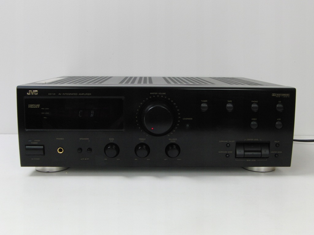 Solidny wzmacniacz JVC AX-V4 Gwarancja - 14214543888 - oficjalne archiwum Allegro