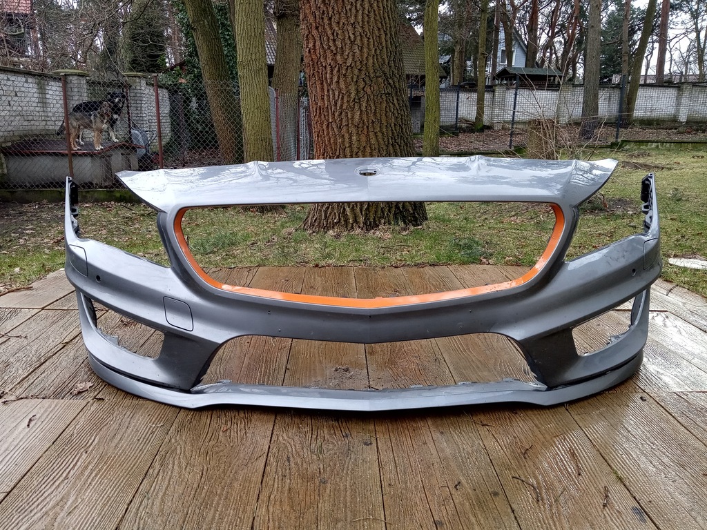 Mercedes w117 CLA 45 AMG zderzak przedni ORYGINAL - 11843447880 ...