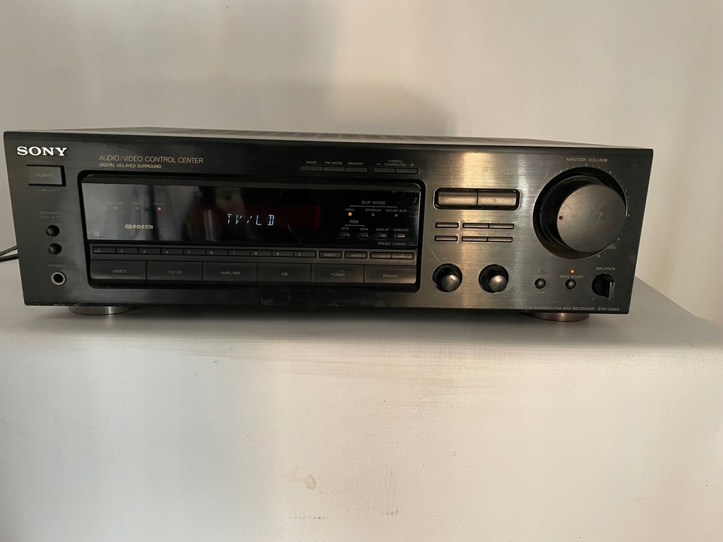 Amplituner Sony STR-D565 5.0 czarny - 12825696149 - oficjalne archiwum ...