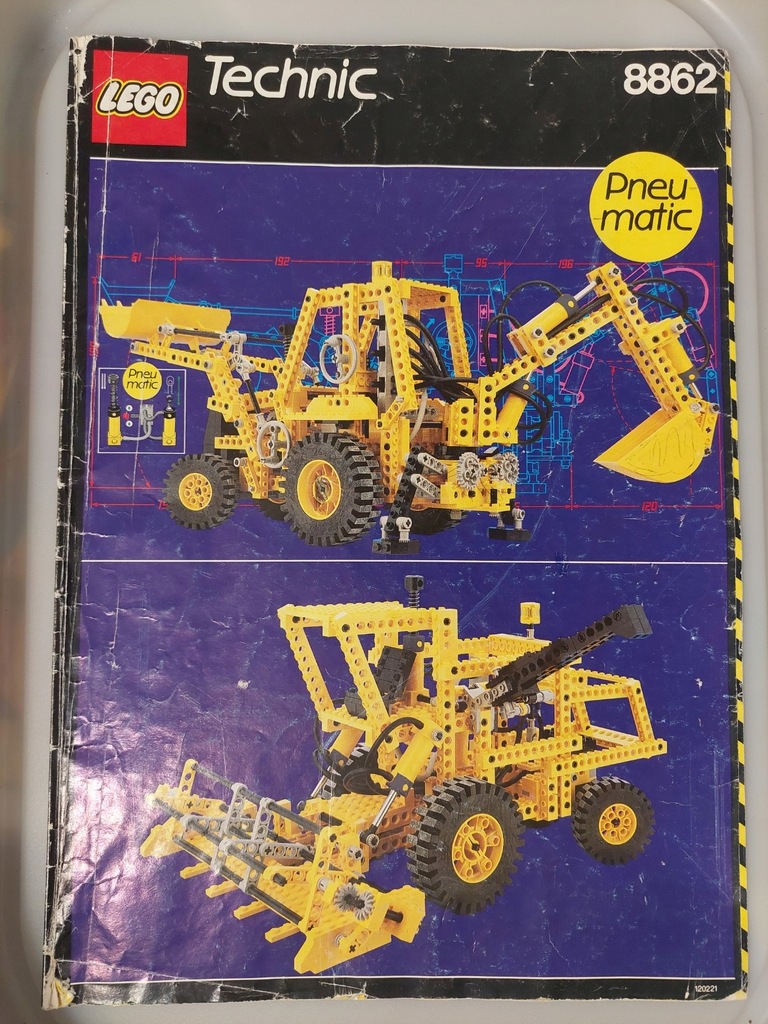 LEGO instrukcja do zestawu 8862 - 12715934285 - oficjalne archiwum Allegro