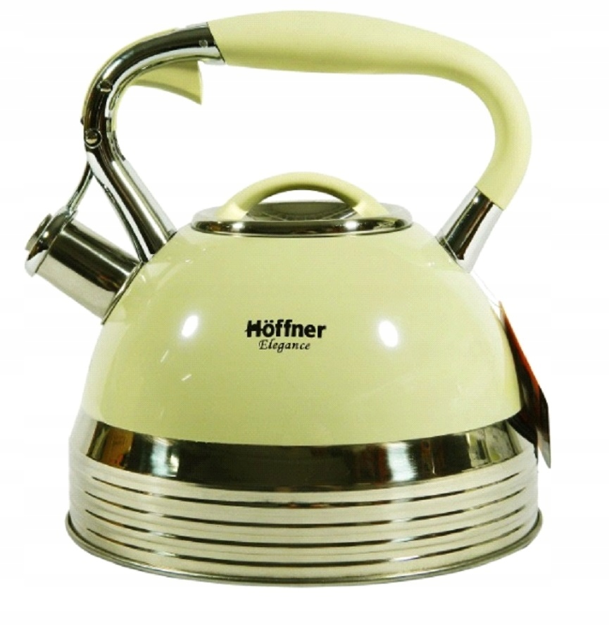 Czajnik Beżowy nierdzewny 3L Hoffner - 13182856799 - oficjalne archiwum ...