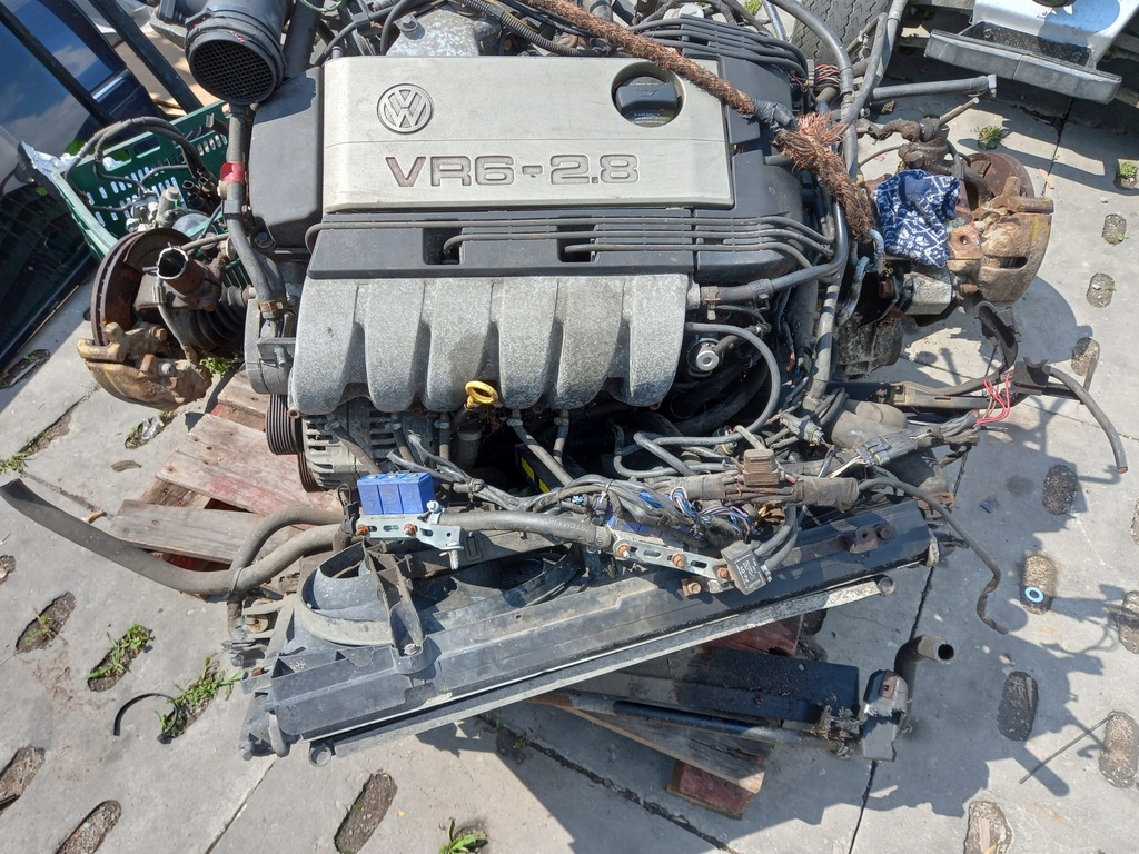 SILNIK 2.8 VR6 175KM AAA SWAP ZE SKRZYNIĄ SHARAN - 14010220757 ...