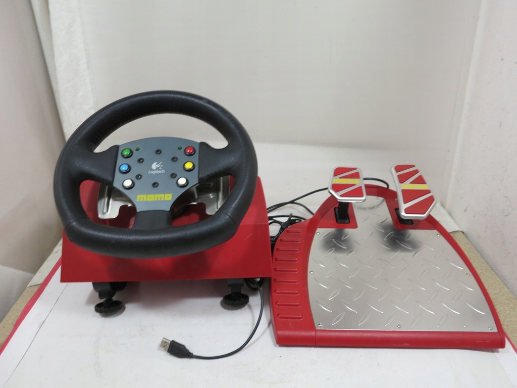 Kierownica USB Logitech Wingman Momo Force PC - 13361066730 - oficjalne ...