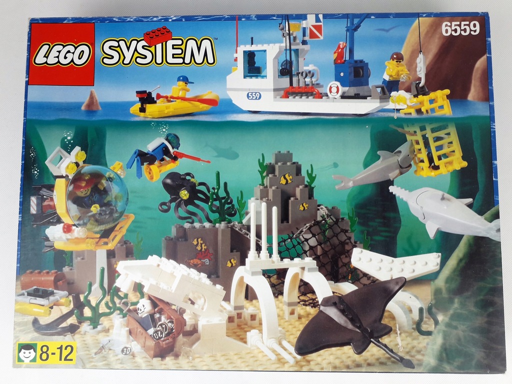 Lego System City 6559 Deep Sea Bounty - 12839592804 - oficjalne ...