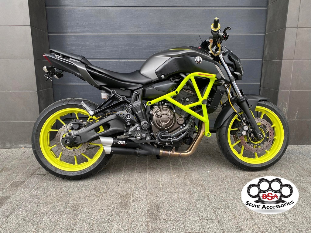 KLATKA GMOLE OSŁONA SILNIKA YAMAHA MT07 2013-2024 BSA PARTS STUNT ...