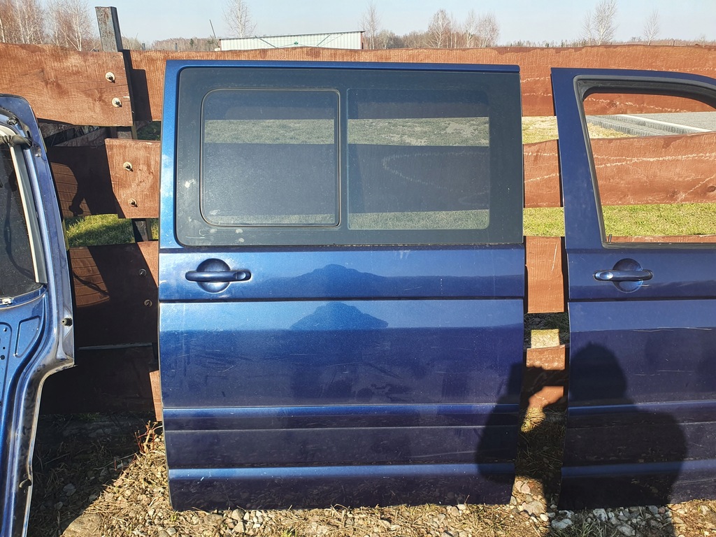 Drzwi przesuwne lewe szyba VW T5 Multivan LD5Q - 11893143026 ...