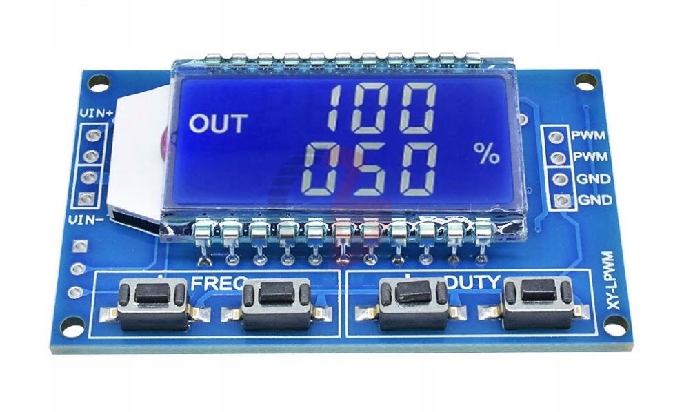 Generator sygnału PWM 1Hz-150Khz LCD moduł XY-LPWM - 11741675412 ... Generator sygnału PWM 1Hz-150Khz LCD moduł XY-LPWM - 11741675412 ...