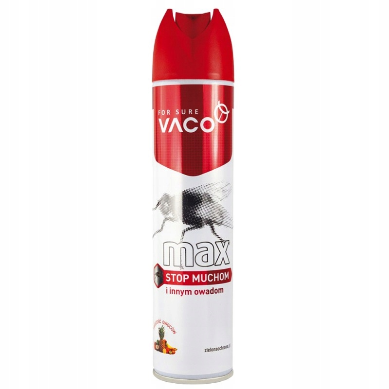 Rozpylacz, aerozol przeciwko komarom, muchom Vaco - 12256675967 - oficjalne archiwum Allegro
