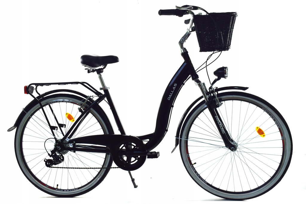 Rower MĘSKI miejski damski DALLAS 28 ALUMINIOWY - 10152207539 ...