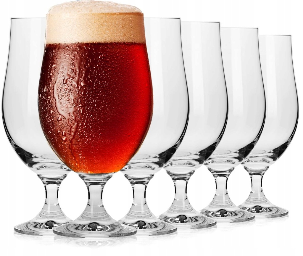 Pokale kufle szklanki do piwa KROSNO 500 ml LAGER - 9905522534 - oficjalne archiwum Allegro