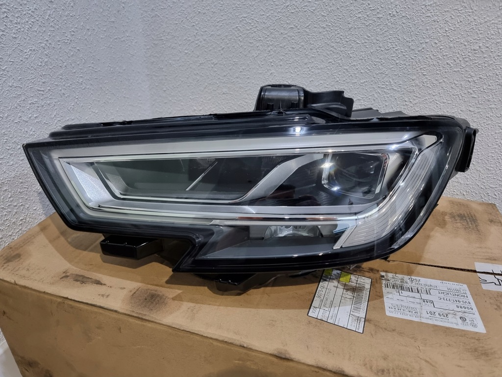 Lampy full led audi A3 S3 RS3 8V POLIFT - 13766922862 - oficjalne archiwum Allegro