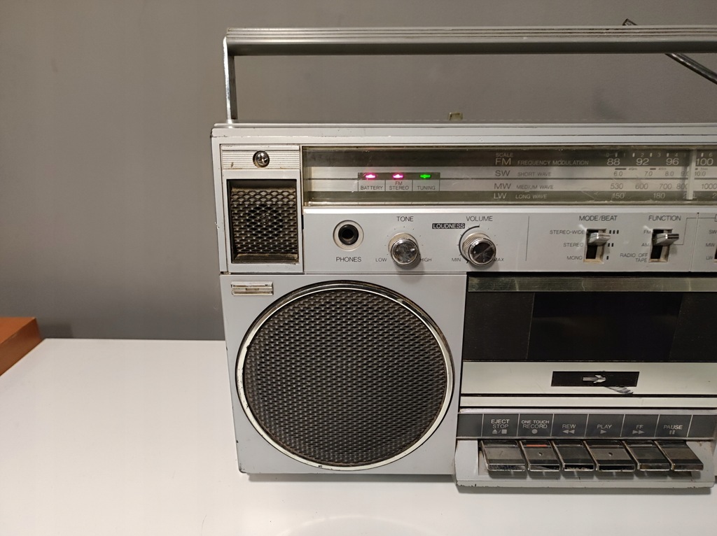 RADIOMAGNETOFON BOOMBOX =TOSHIBA RT-120S= GHETTO BLASTER VINTAGE lata 80-te - 14967737479 ...