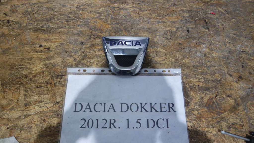 LOGO EMBLEMAT ZNACZEK DACIA DOKKER 628900520R 628908295R - 15134798359 ...