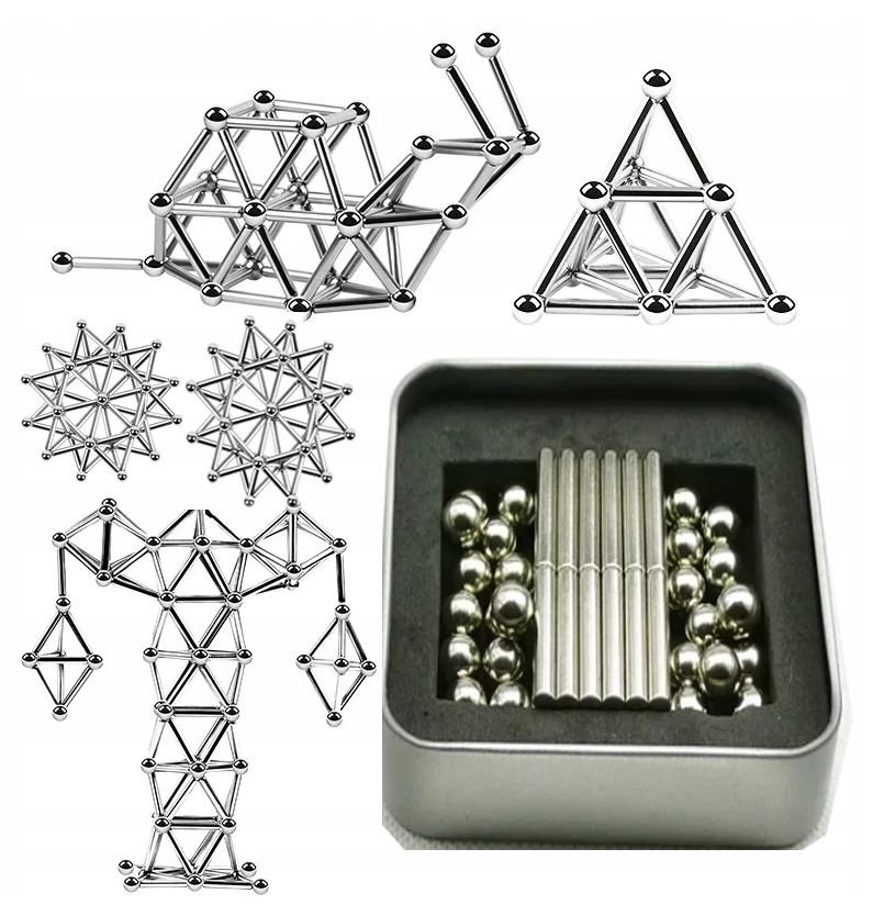 KULKI Magnetyczne 8mm + Łączniki NeoCube + BOX - 9912552513 - oficjalne ...