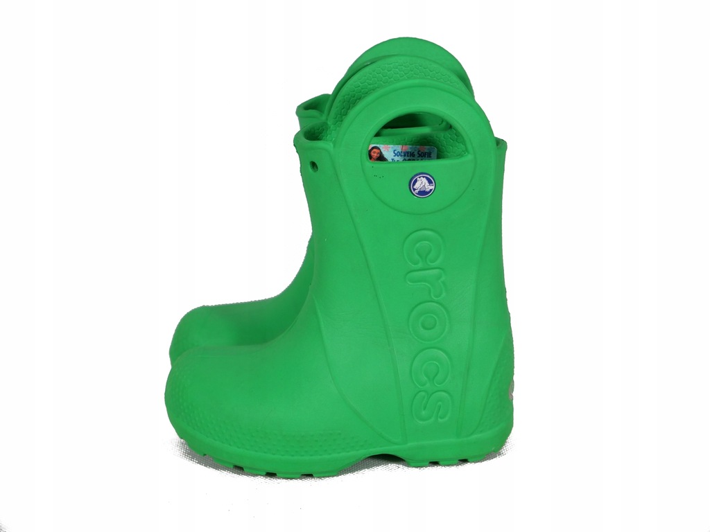 Crocs kalosze gumiaki lekkie zielone 25 26 - 12840932717 - oficjalne ...