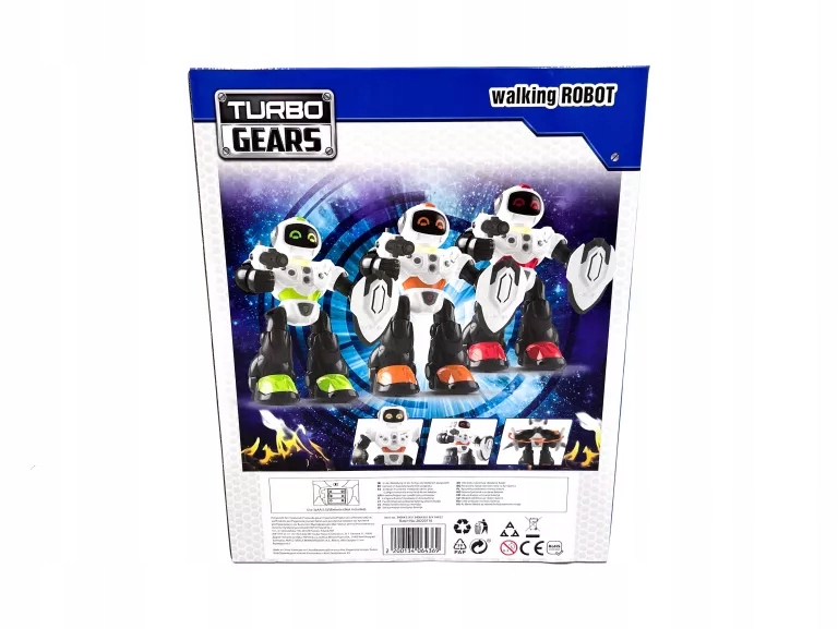 ZABAWKA ROBOT INTERAKTYWNY TURBO GEARS - 12738423642 - oficjalne ...