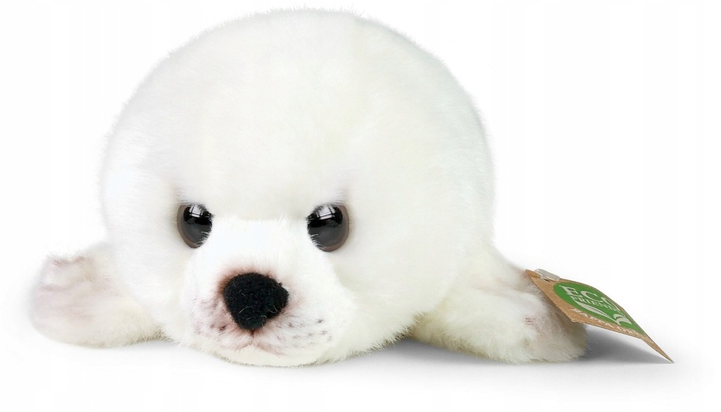 Maskotka Foka Biała Puchata - 23cm - 13463294448 - oficjalne archiwum ...
