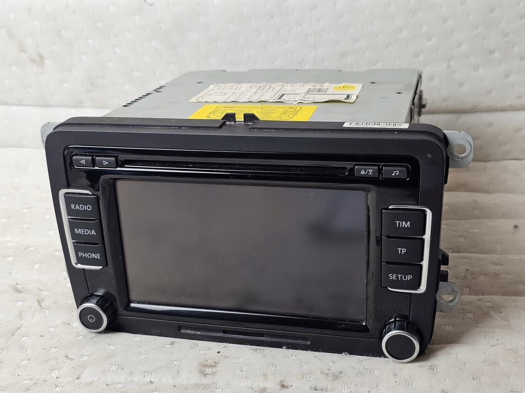 RADIO WYSWIETLACZ EKRAN NAVI NAWIGACJA VW PASSAT B6 GOLF VI 3C8035195 - 14931001268 - oficjalne ...