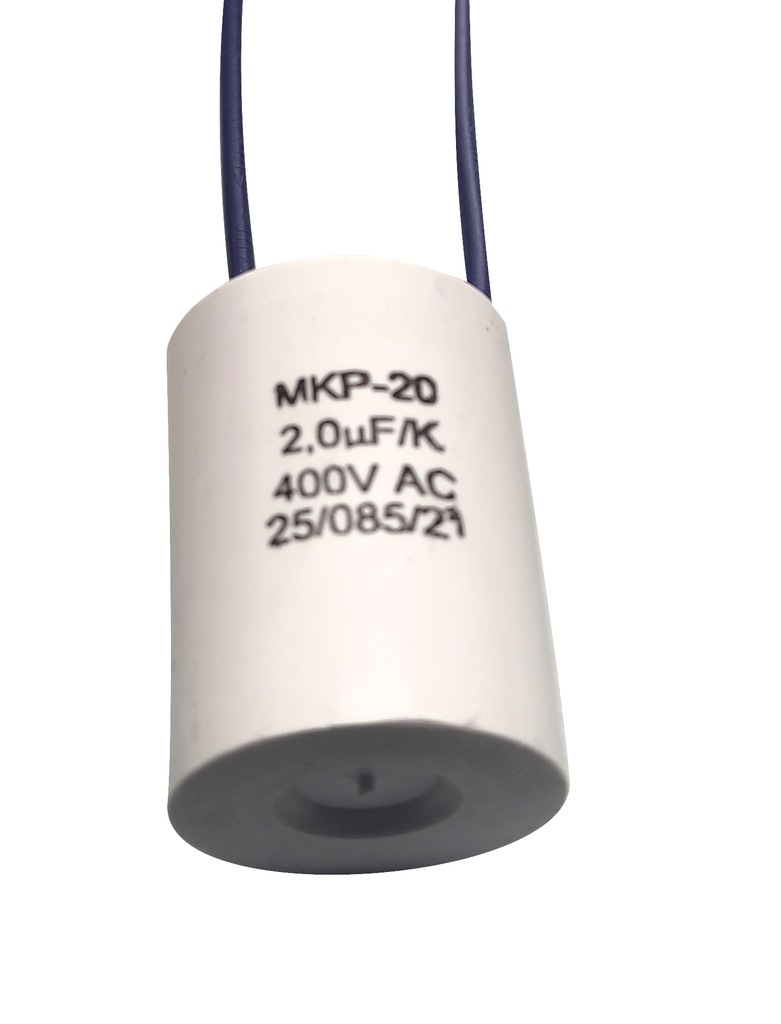 Kondensator rozruchowy 2uF 400V MKP-20 - 12916454719 - oficjalne ...