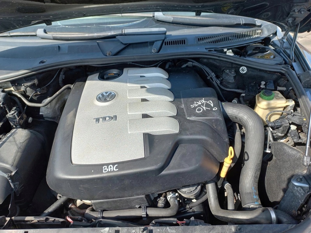 Touareg 7L 2.5 TDI Silnik Kompletny BAC - 12576179763 - oficjalne archiwum Allegro