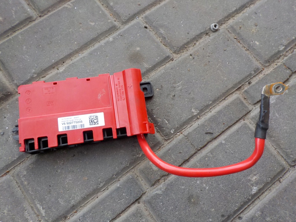 BMW F30 F31 ROZDZIELACZ PRĄDU KLEMA 922775205 - 9823330992 - oficjalne ...