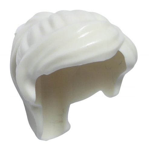 LEGO Białe Włosy Półdługie Kucyk (87990/6385577) - 12845352056 ...