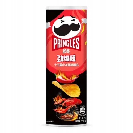 Chipsy Pringles pikantny rak 110g Chiny - 12373666161 - oficjalne ...