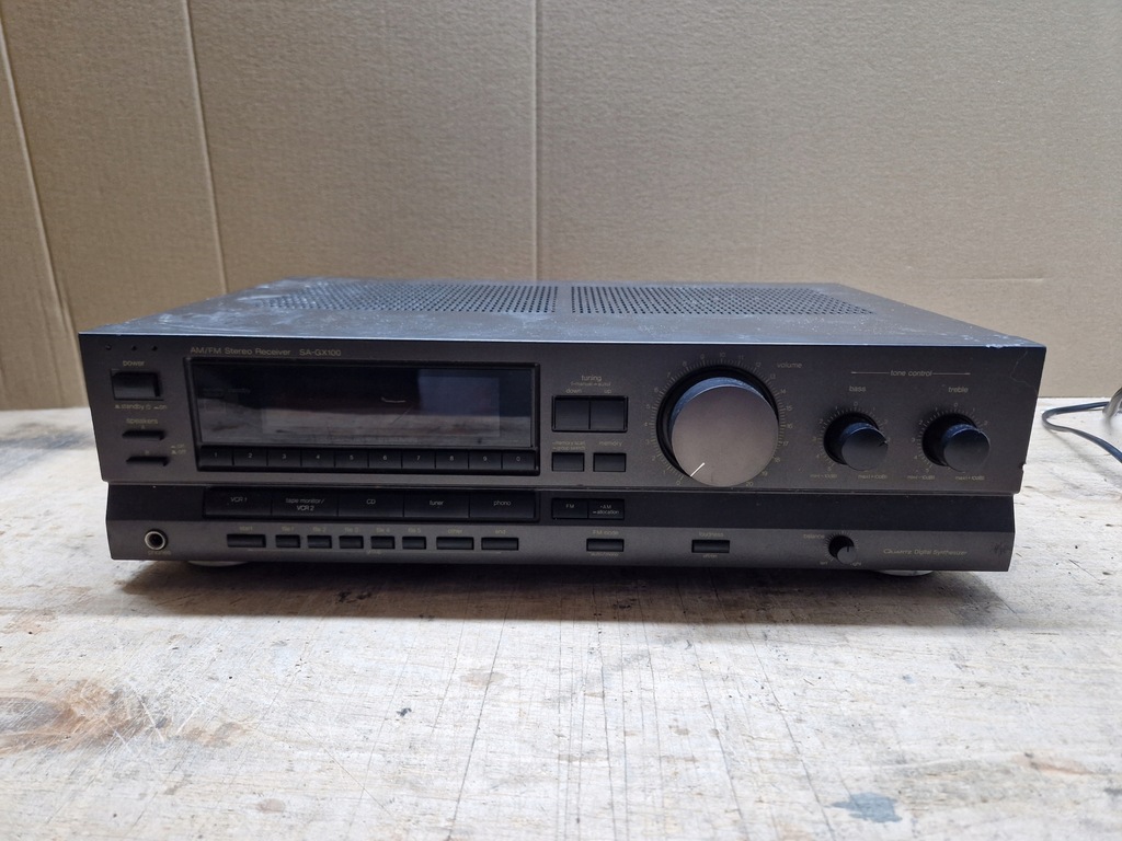 Amplituner Technics SA-GX100 2.0 - 15220431645 - oficjalne archiwum Allegro