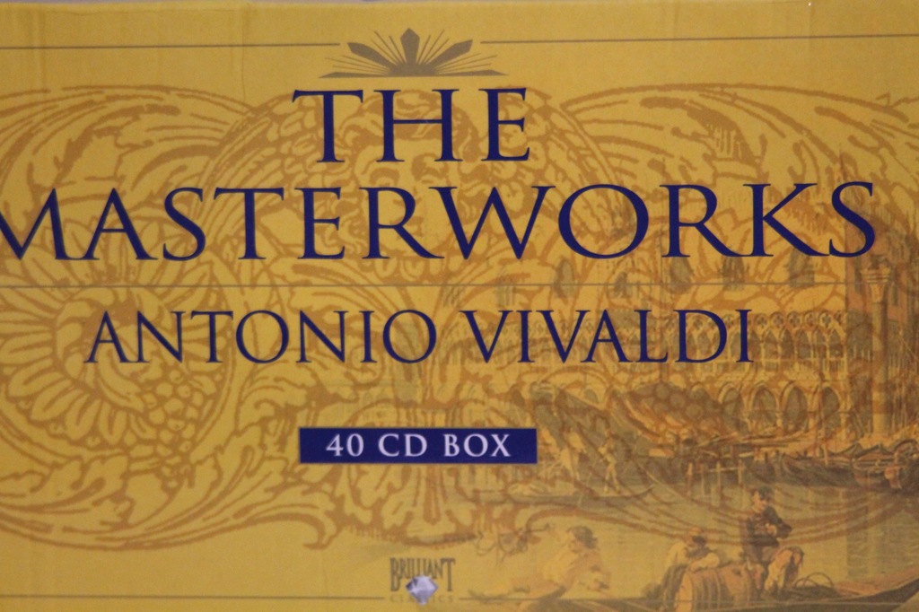 Antonio Vivaldi The Masterworks 40xCD BOX - 13195537823 - oficjalne ...