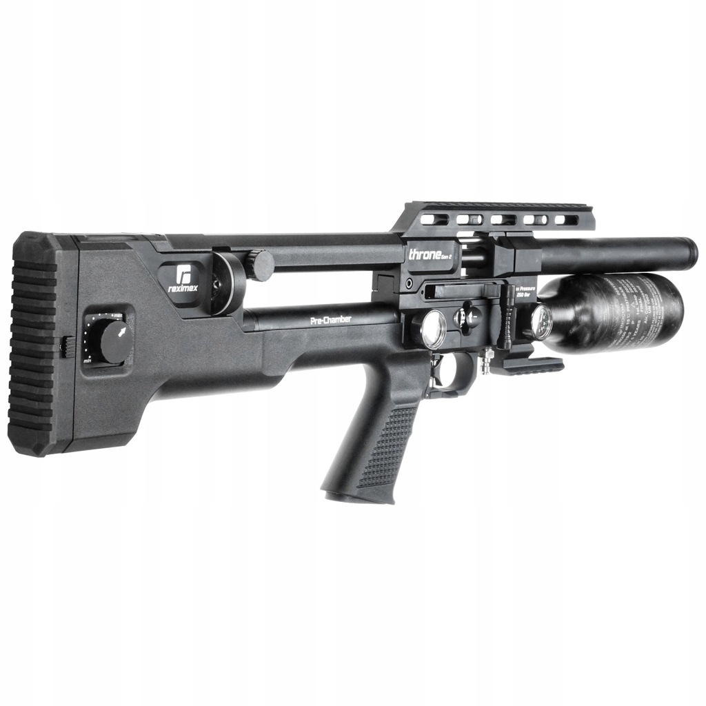 Wiatrówka PCP Reximex Throne Gen 2 Compact 5.5 mm - 14127992766 ...