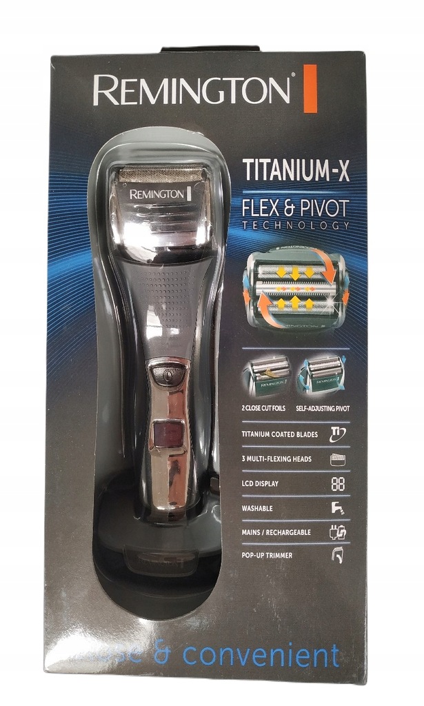 MASZYNKA DO GOLENIA REMINGTON TITANIUM-X F7800 - 12488957370 ...