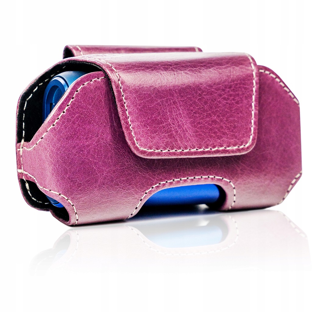 Skórzane ETUI na IQOS GLO NEO HEETS BAT DO PASKA - 12458163417 ...