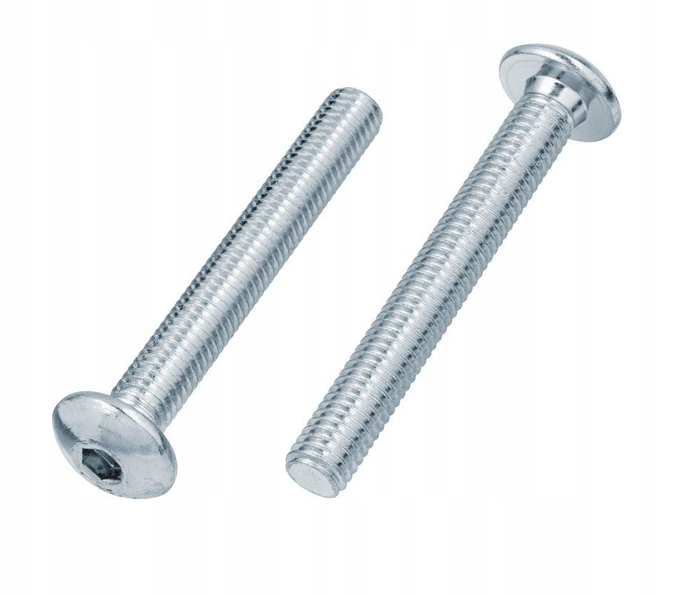 Śruba imbusowa łeb kulisty IM4 M6x40 4.8 ocynk x25 - 13147514985 ...