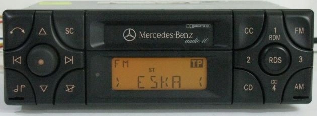 RADIO MERCEDES W123 W124 W126 W129 202 W201 BECKER - 12434891469 ...