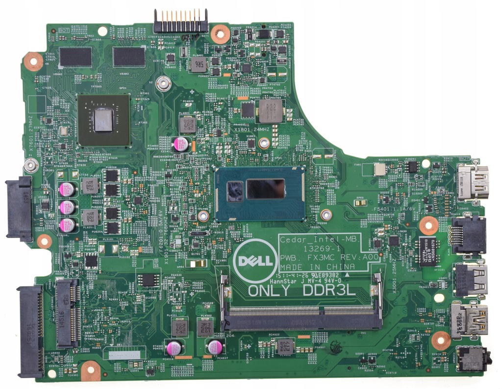 Płyta główna DELL Inspiron 15 3542 CEDAR_INTEL-MB - 13182503891 - oficjalne archiwum Allegro