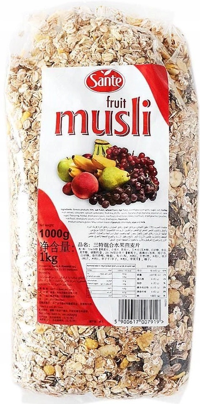 Sante Musli Owocowe - 1kg - 13473757058 - oficjalne archiwum Allegro