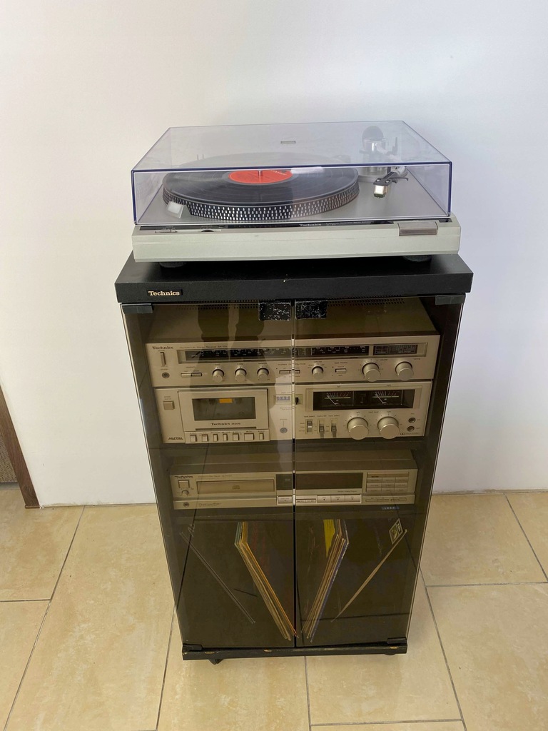 Szafka na kółkach Technics regał Stereo oryginalna - 9156487001 ...