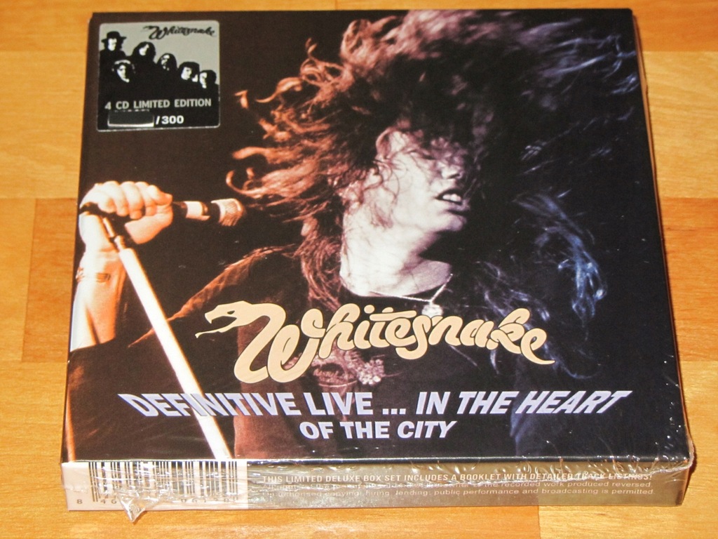 WHITESNAKE ''DEFINITIVE LIVE'' - 1980 - BOX - 4CD - 12468693474 ...