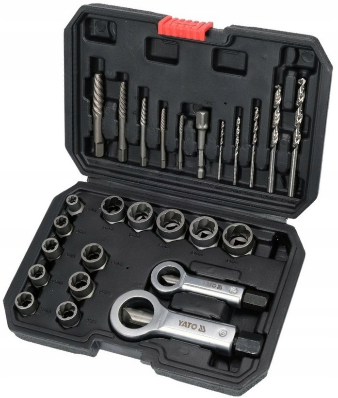 YATO WYKRĘTAKI DO ZERWANYCH ŚRUB NAKRĘTEK 26 SZT - 12379092961 ...