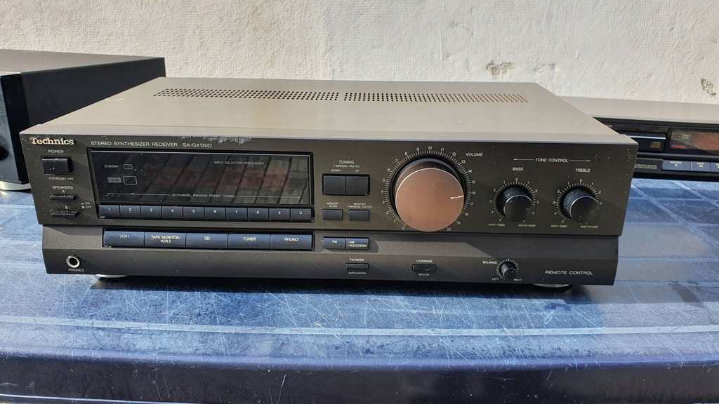 Amplituner Technics SA-GX130D 2.0 + cd sl-p220 - 12798711126 ...