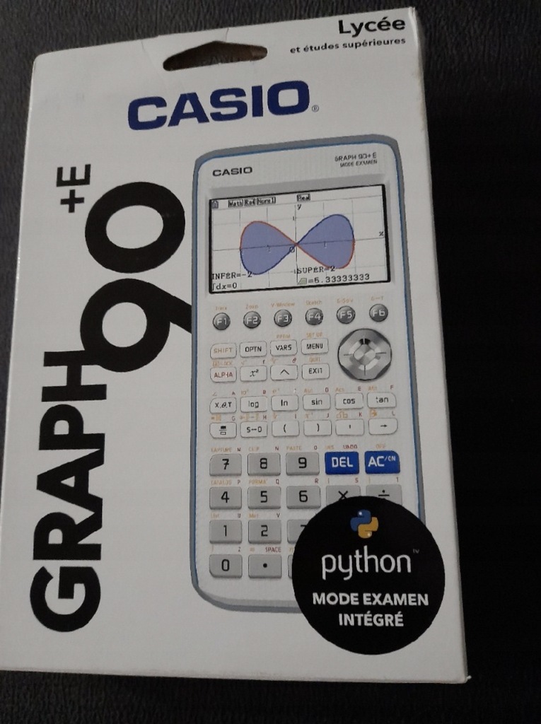 Kalkulator casio Graph 90+E - 12406101101 - oficjalne archiwum Allegro