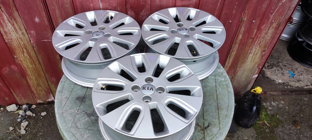 FELGA ALUMINIOWA 52910-1W300 KIA RIO 4X100 16 ET43 - 14558595566 ...