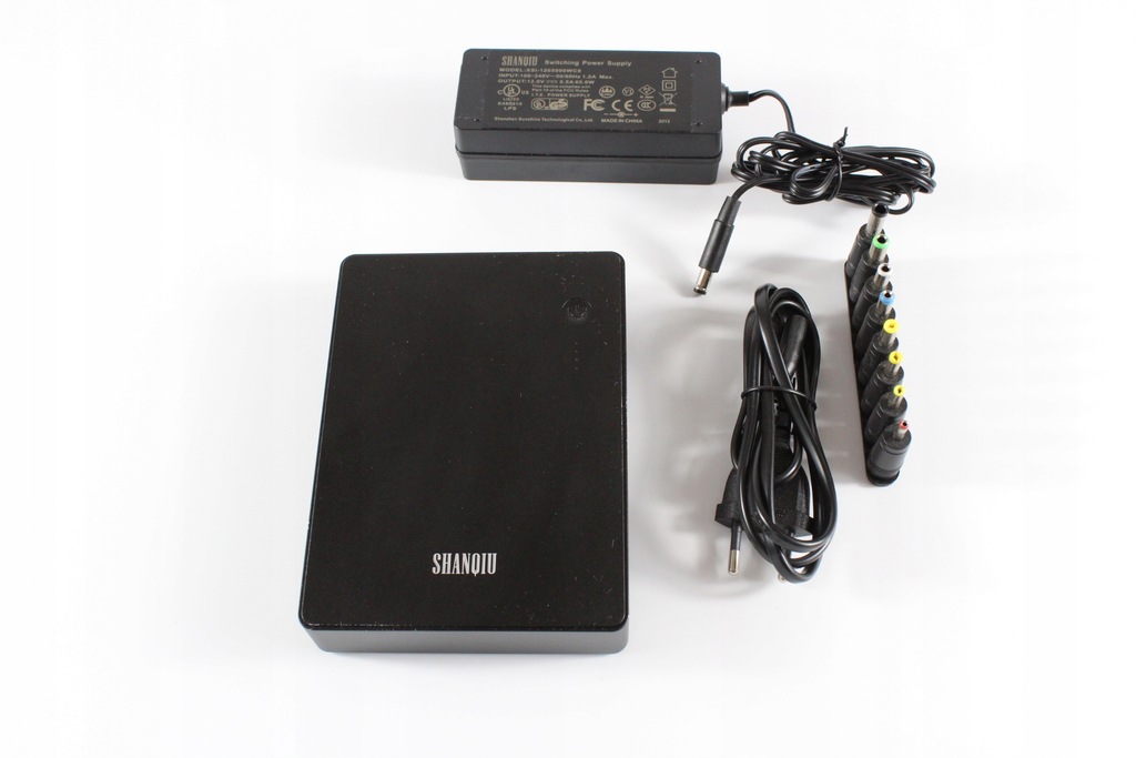 Shanqiu Mini UPS 65W Zasilacz do Routera,Modemu,Kamery USB 5V,DC 5V/9V ...