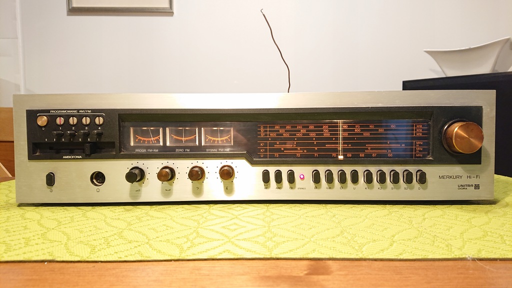 AMPLITUNER UNITRA DIORA MERKURY DSH 303A FORNIR! - 12679798923 ...