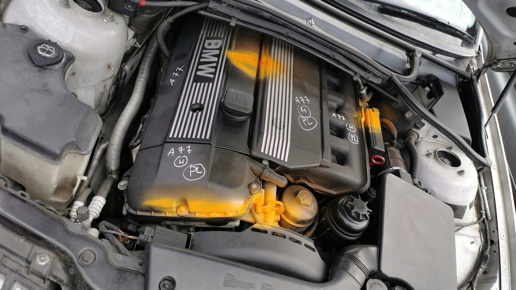 Silnik BMW E46 E60 2.5 192KM M54B25 kompletny film - 12543067655 - oficjalne archiwum Allegro