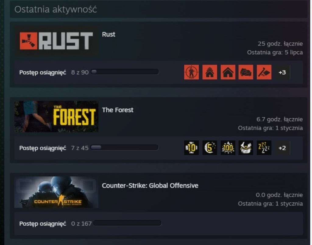 RUST + THE FOREST NA WLASNOSC - 13060548336 - oficjalne archiwum Allegro