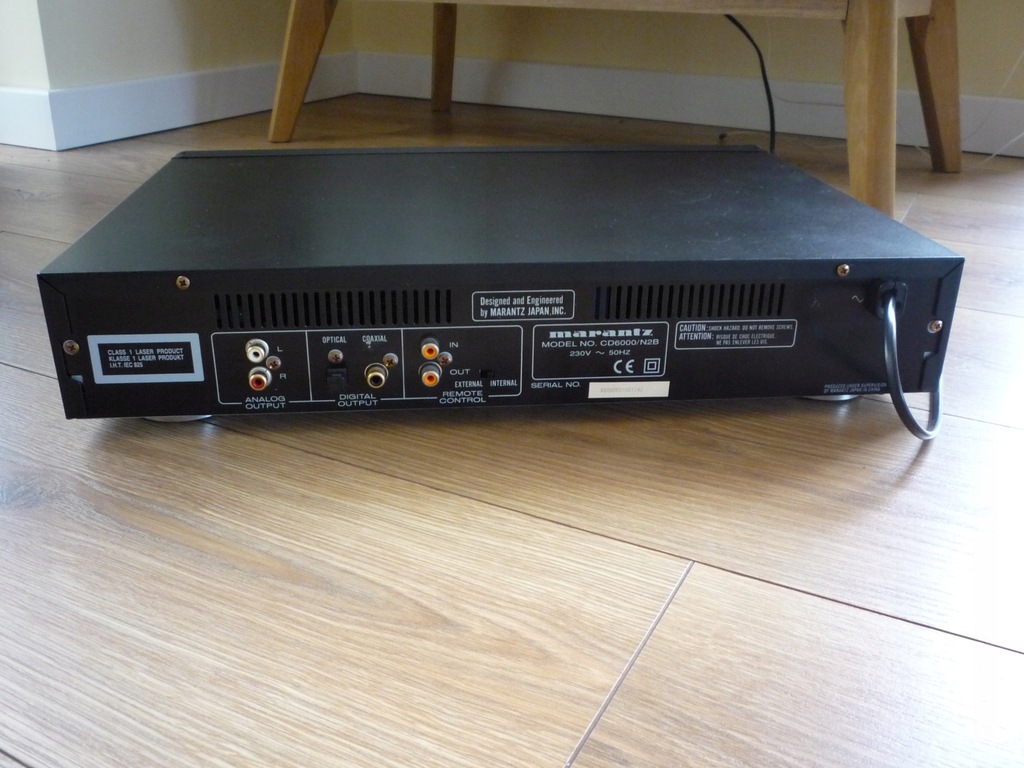 MARANTZ CD6000 CD PLAYER + PILOT - 12660020535 - oficjalne archiwum Allegro